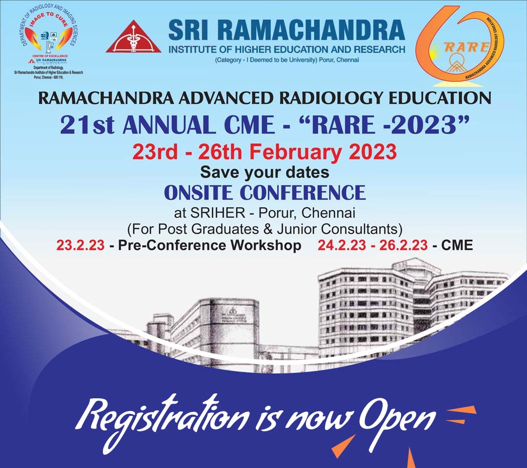 Sri Ramachandra Institute Of Higher Education and Research (SRMC ...
